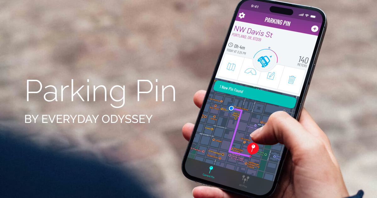 Parking Pin | Car Finding iPhone App by Everyday Odyssey